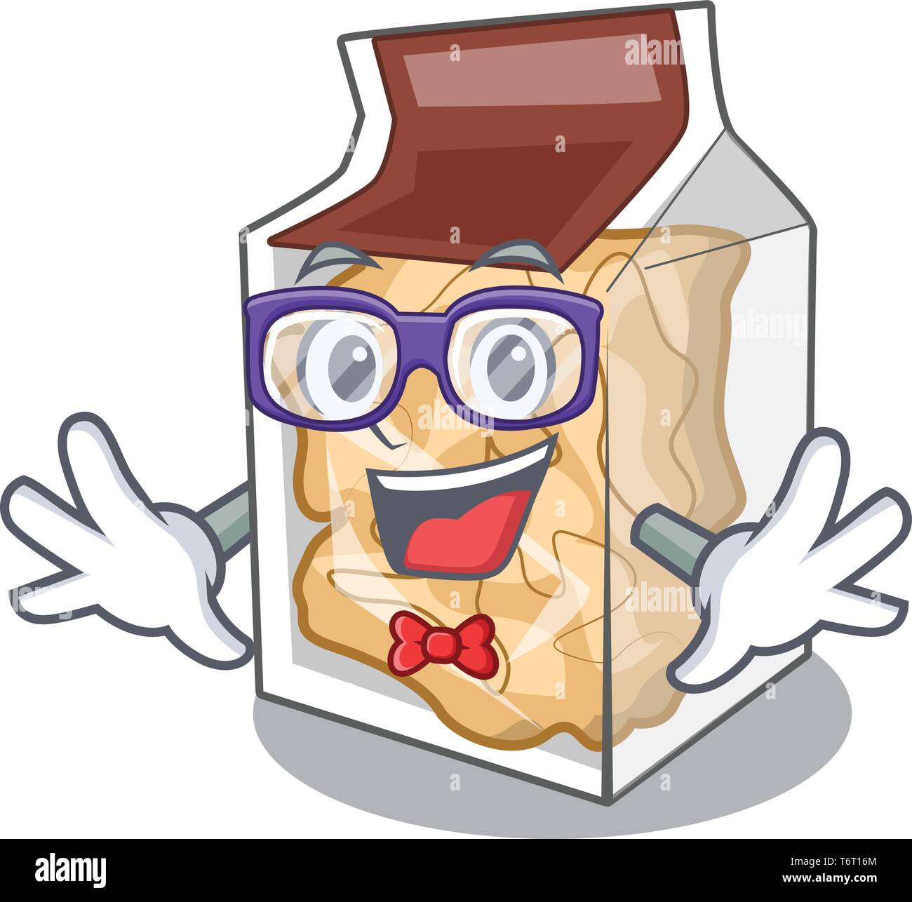 Geek pork rinds in a cartoon jar Stock Vector Image & Art - Alamy