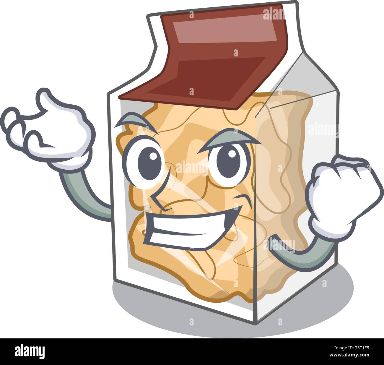 Successful pork rinds in a cartoon jar Stock Vector Image & Art - Alamy