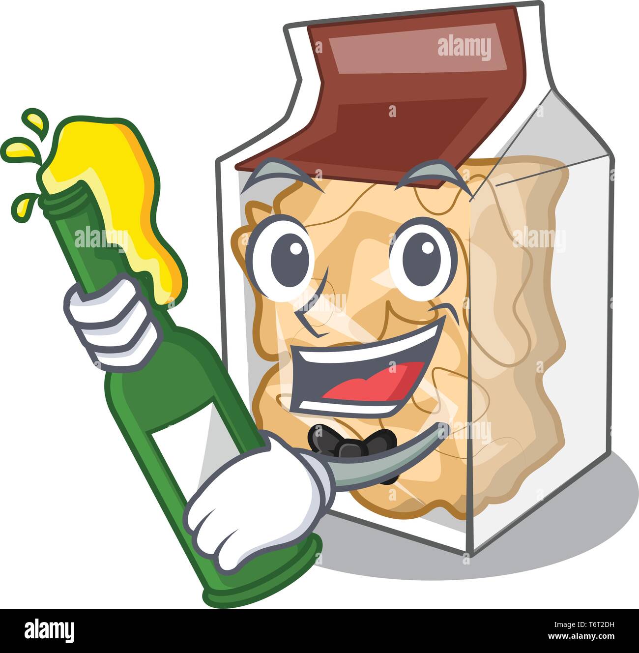 Cartoon beer bottle pig hi-res stock photography and images - Alamy