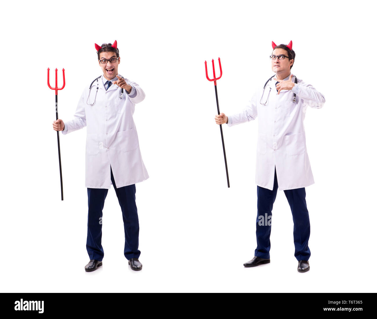Demon doctor Cut Out Stock Images & Pictures - Alamy