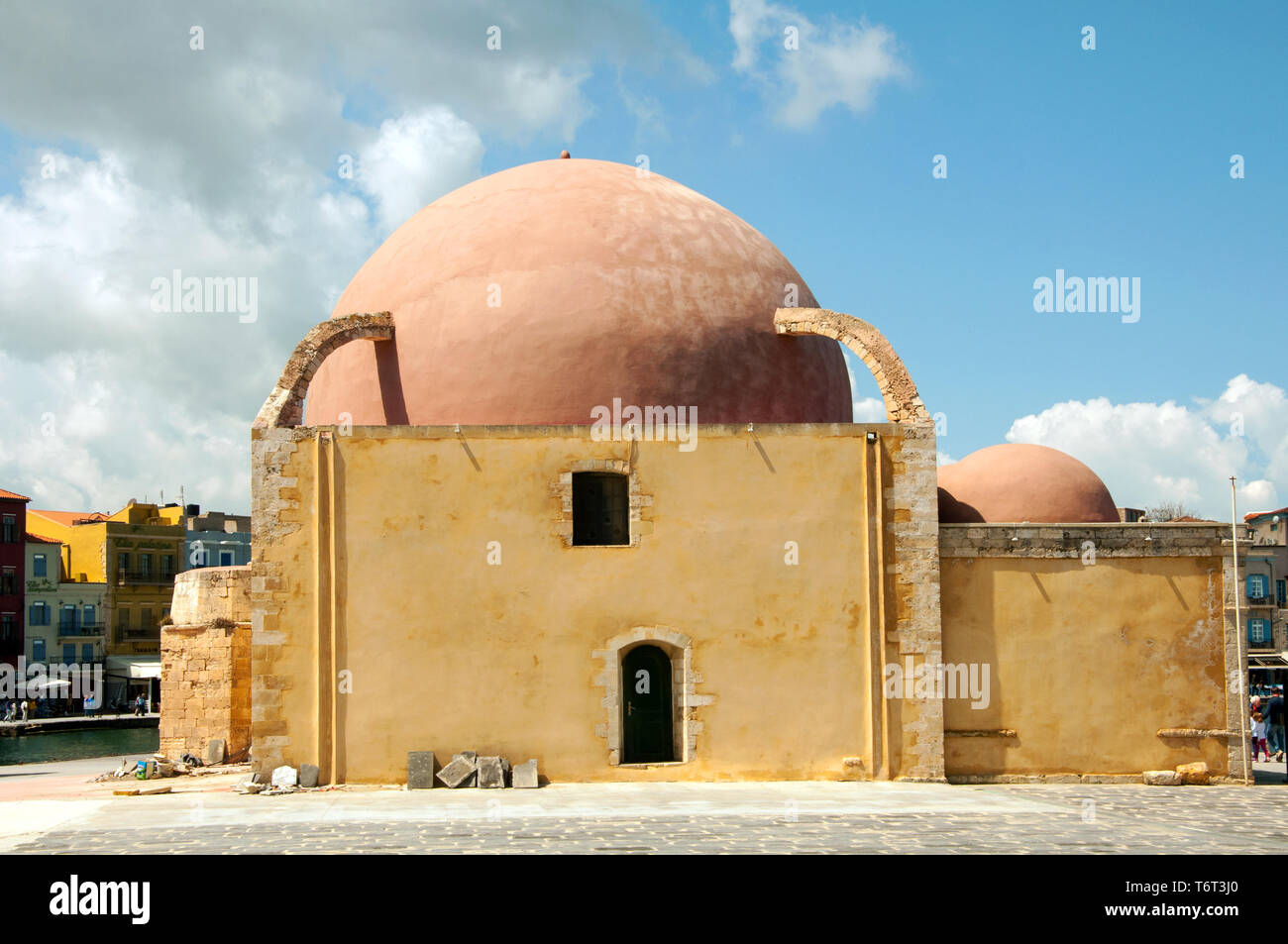 Mosque of the Janissaries, Chania, Crete, Greece 2019 Stock Photo - Alamy