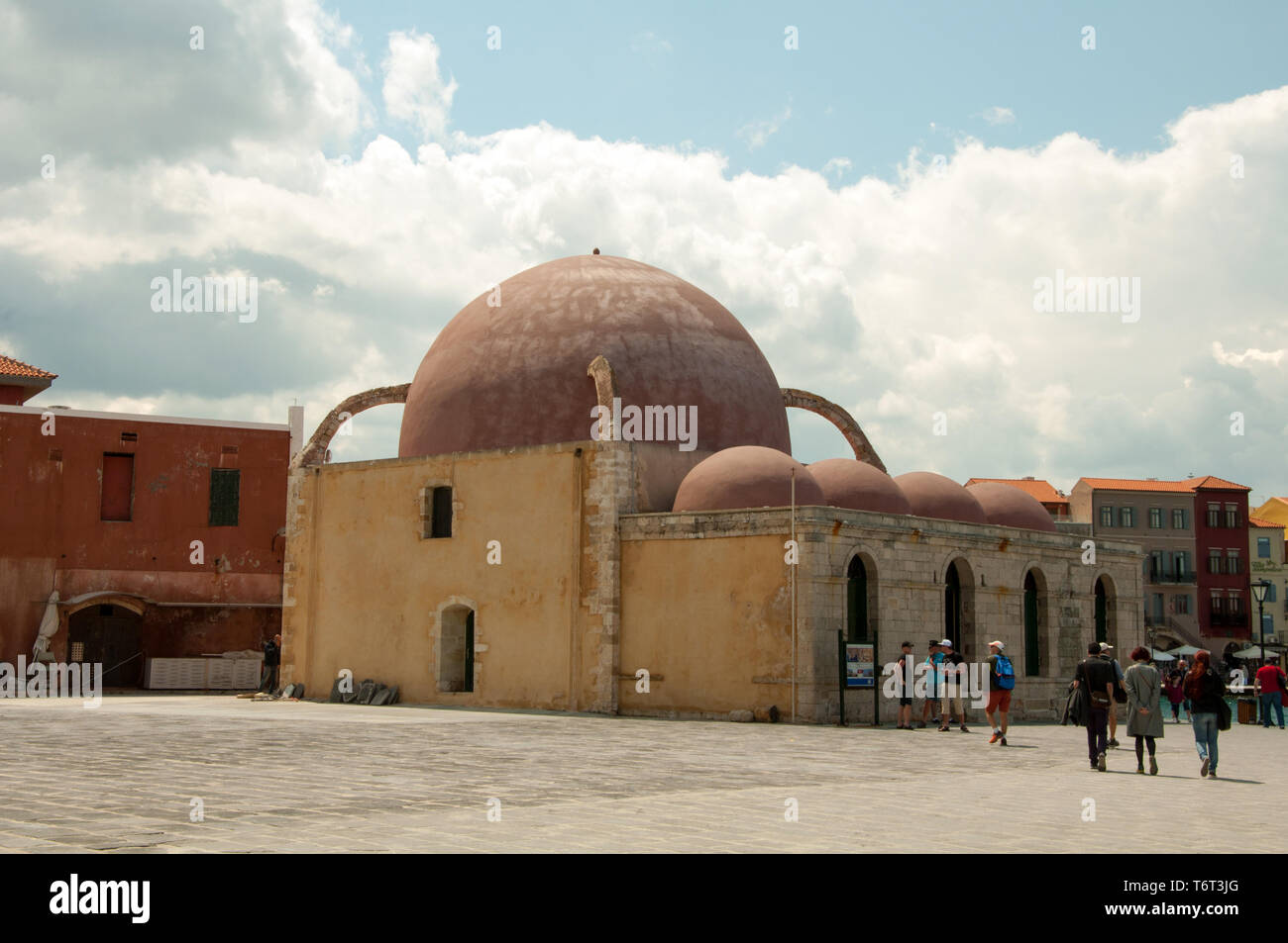 Mosque of the Janissaries, Chania, Crete, Greece 2019 Stock Photo - Alamy