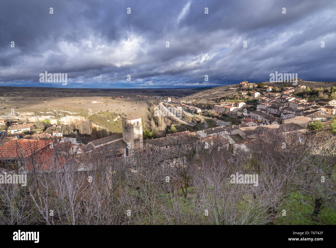 Sepulveda town in Province of Segovia, Castile and Leon autonomous ...