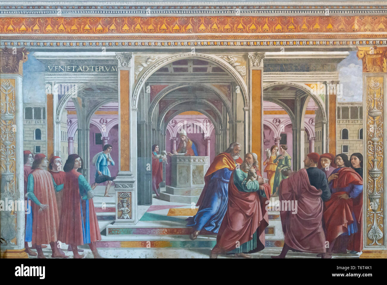 St joachim is driven from the temple hi-res stock photography and ...