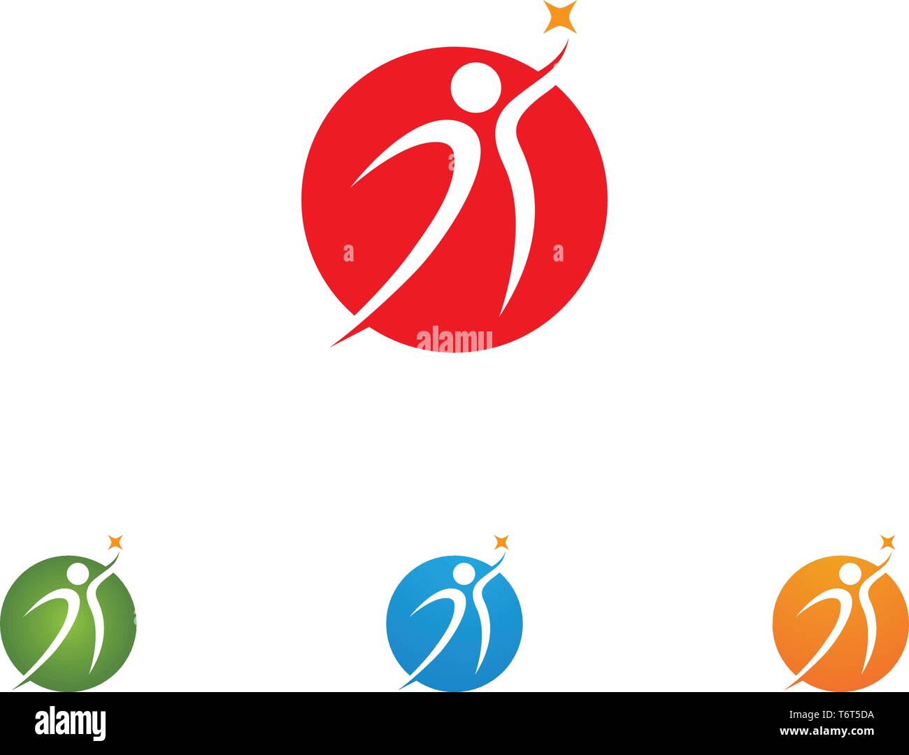 Leadership success team people logo and symbol Stock Vector Image & Art ...