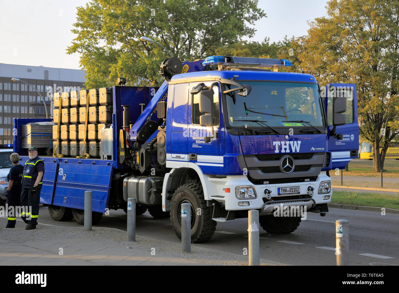 THW, Technisches Hilfswerk, German civil Protection organisation ...