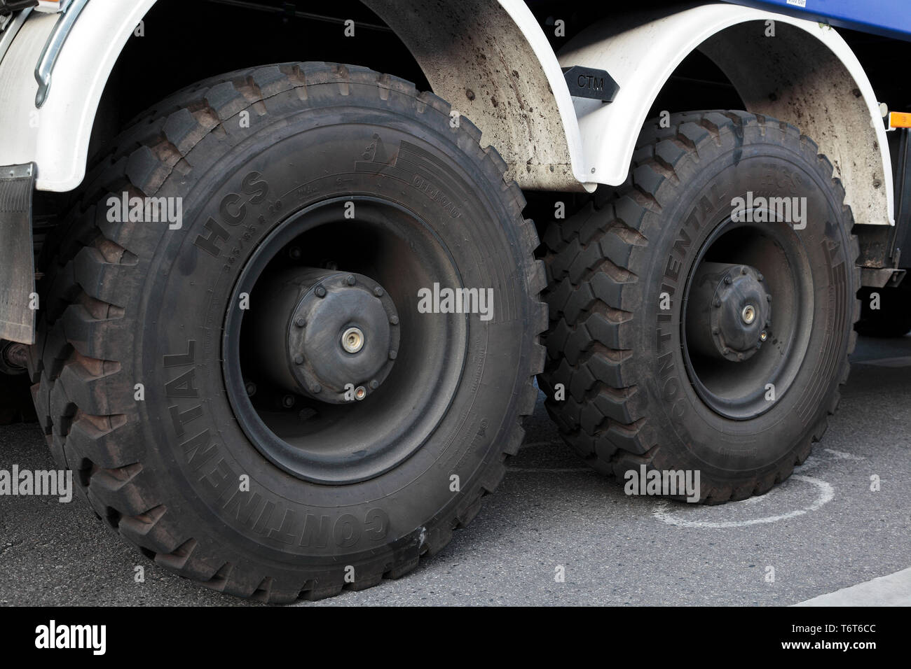 Truck tyres hi-res stock photography and images - Alamy