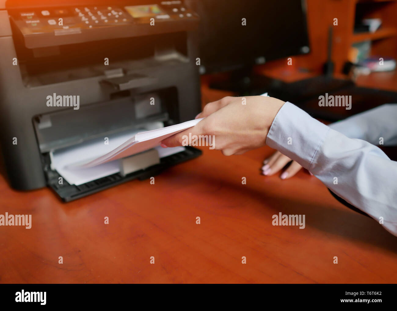 Paper printer tray hi-res stock photography and images - Alamy