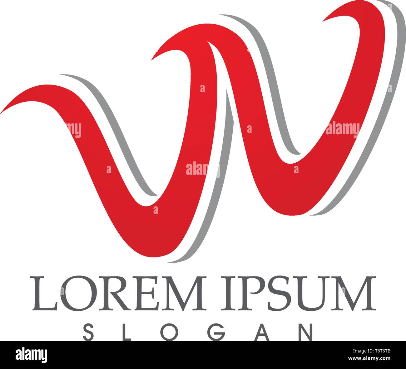 W letters business logo and symbols template Stock Vector Image & Art ...