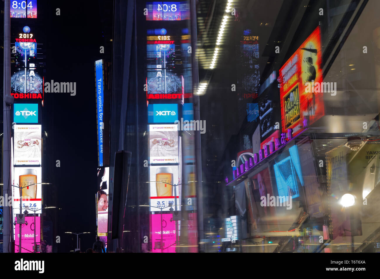 NEW YORK CITY, USA, September 10, 2017 : Times Square is a major ...