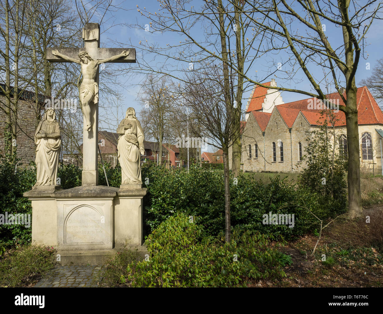 church and cross Stock Photo - Alamy
