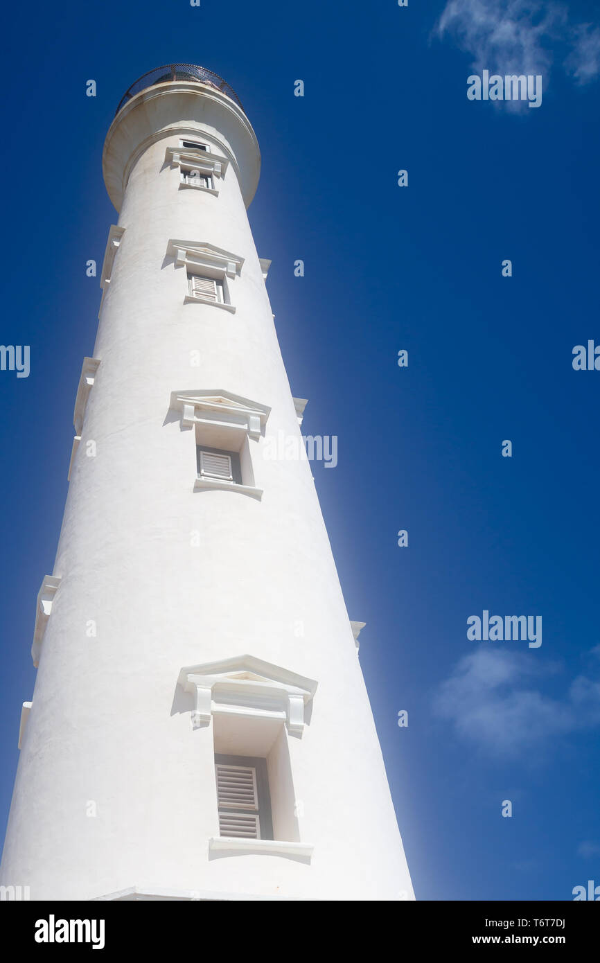 California Lighthouse on the island of Aruba in the Caribbean Stock ...