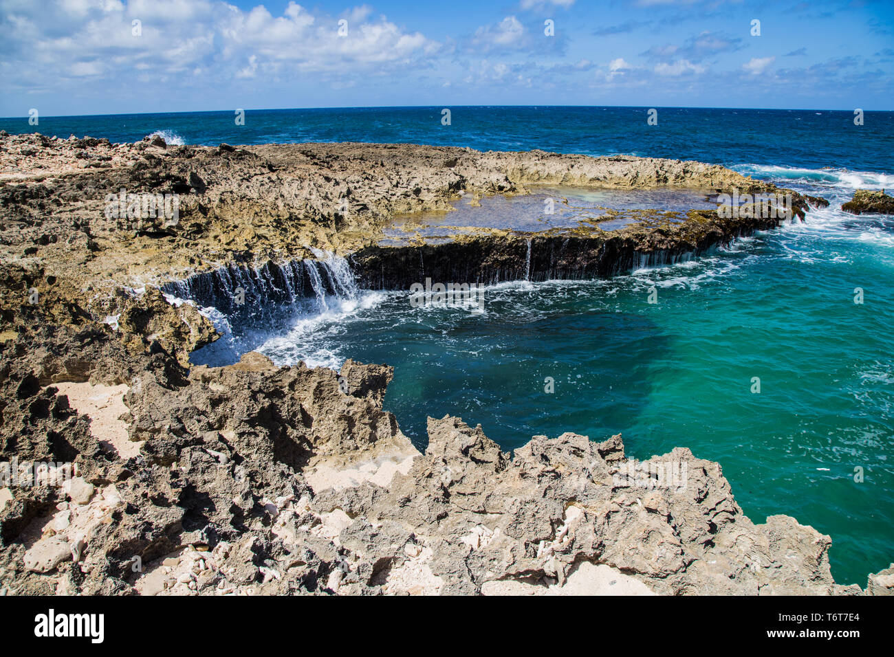 North Shore of the island of Aruba in the Caribbean Stock Photo - Alamy