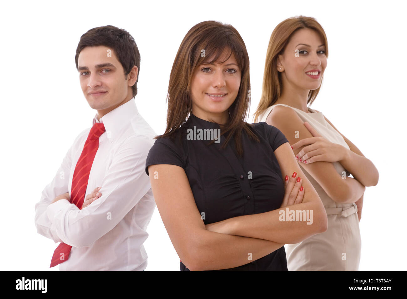 business team together on white background for teamwork concept Stock ...