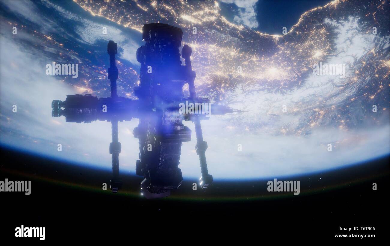 Sunrise from space stars hi-res stock photography and images - Alamy