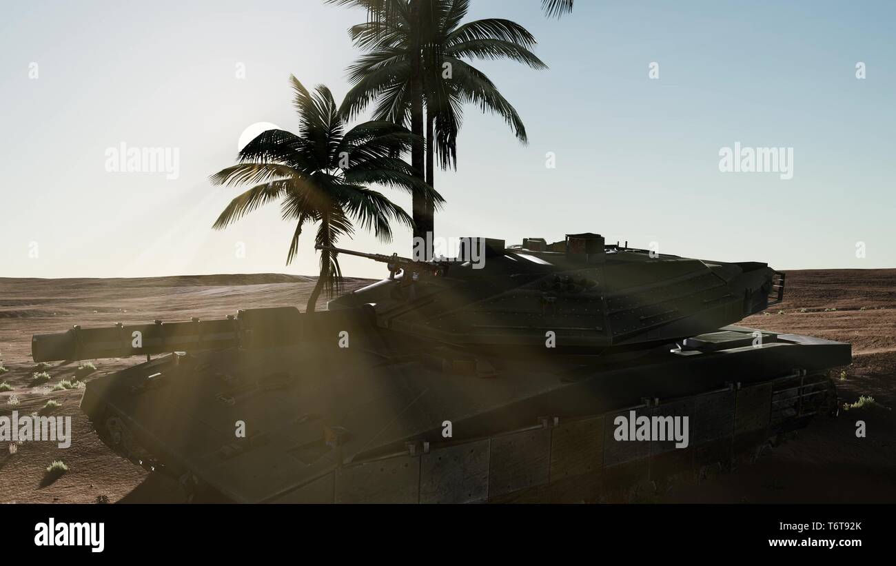 Old Rusty Tank in Desert Stock Photo - Alamy