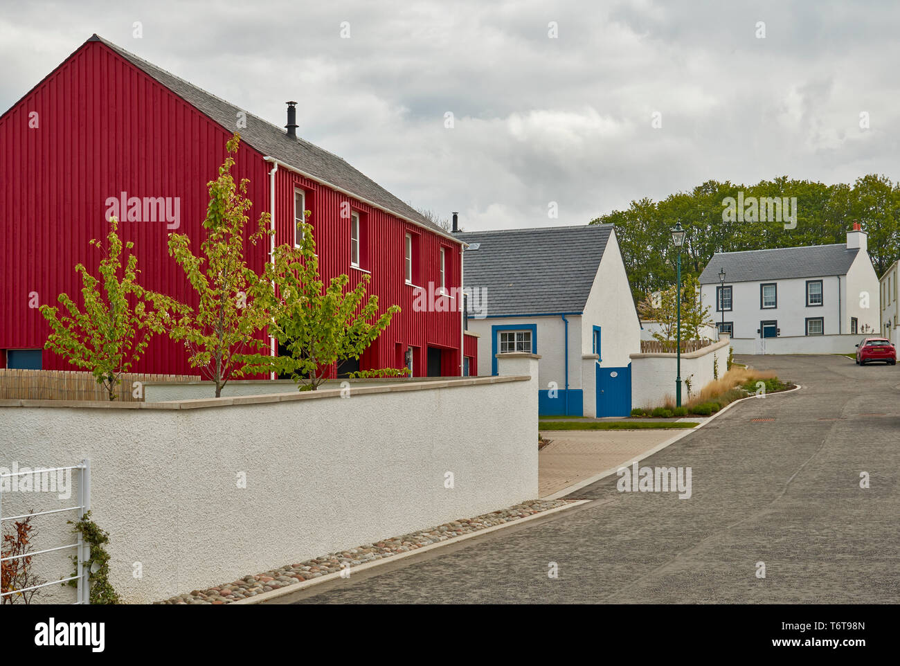 TORNAGRAIN INVERNESS SCOTLAND PLANNED HAMLET OR VILLAGE A HOUSE MADE ...