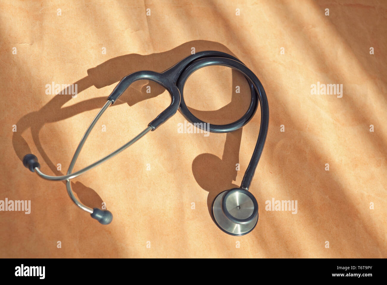 Stethoscope on old paper hi-res stock photography and images - Alamy