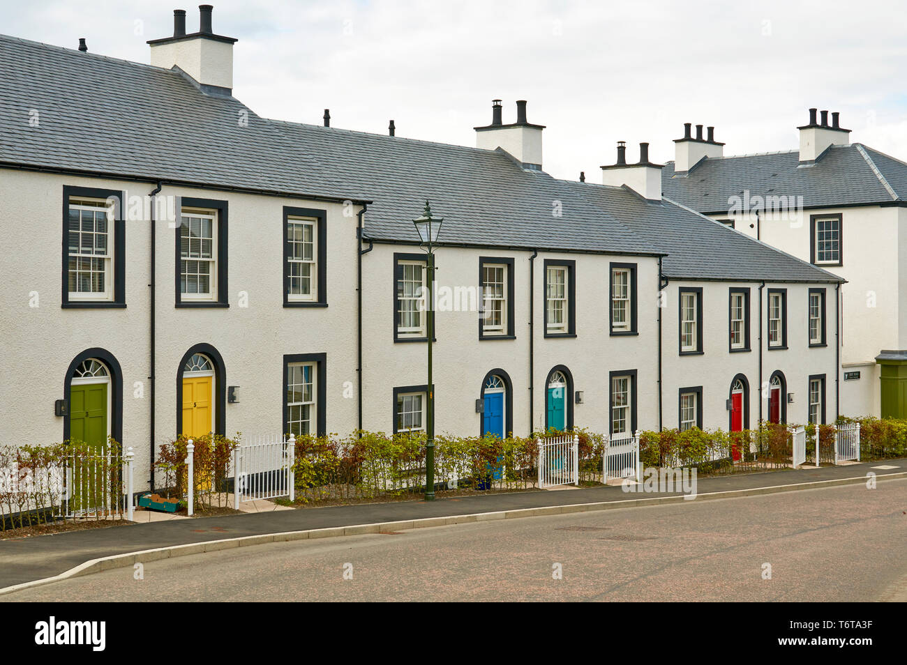TORNAGRAIN INVERNESS SCOTLAND PLANNED HAMLET OR VILLAGE THE ENTRANCE ...