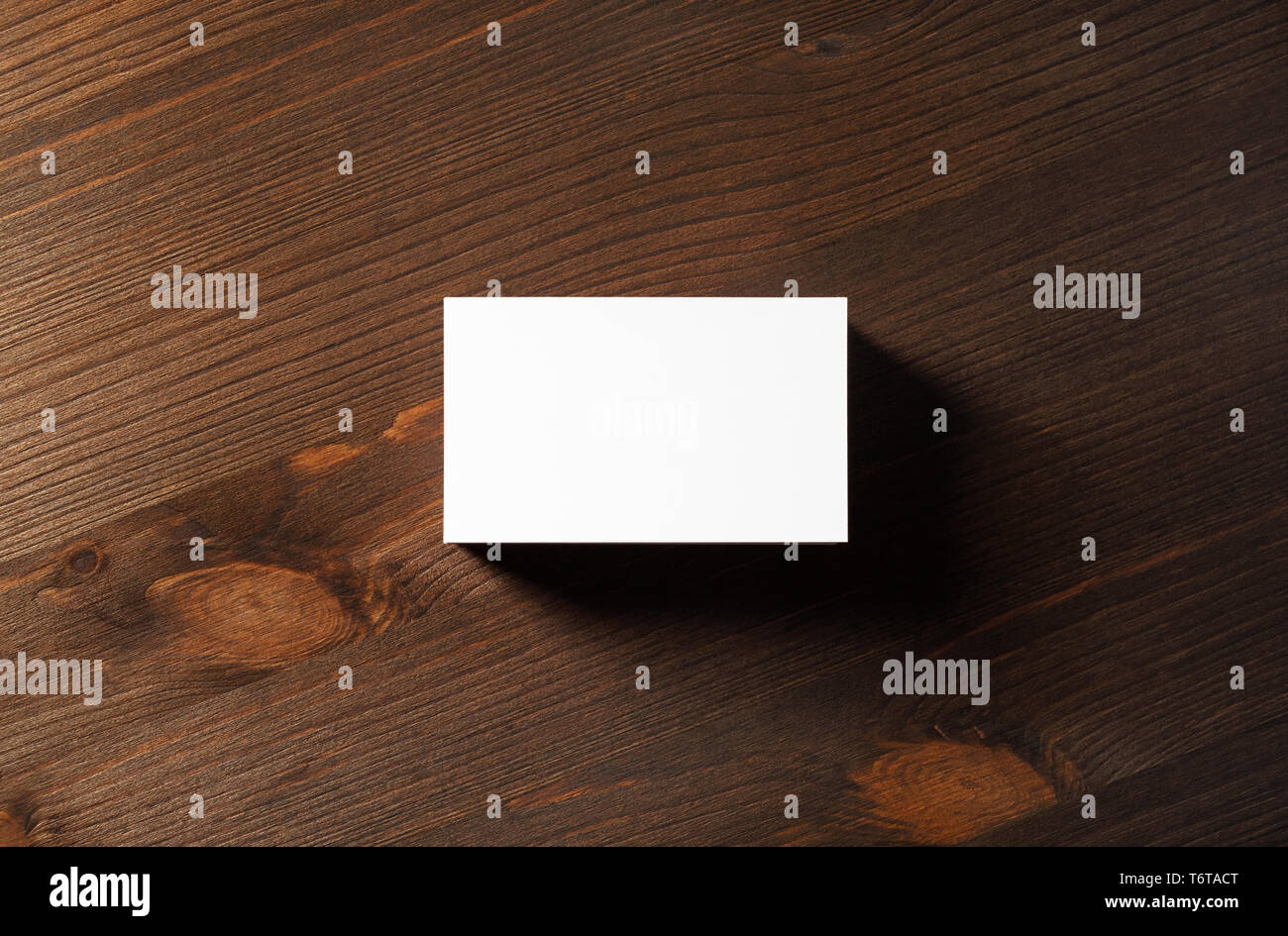 Blank business card Stock Photo - Alamy