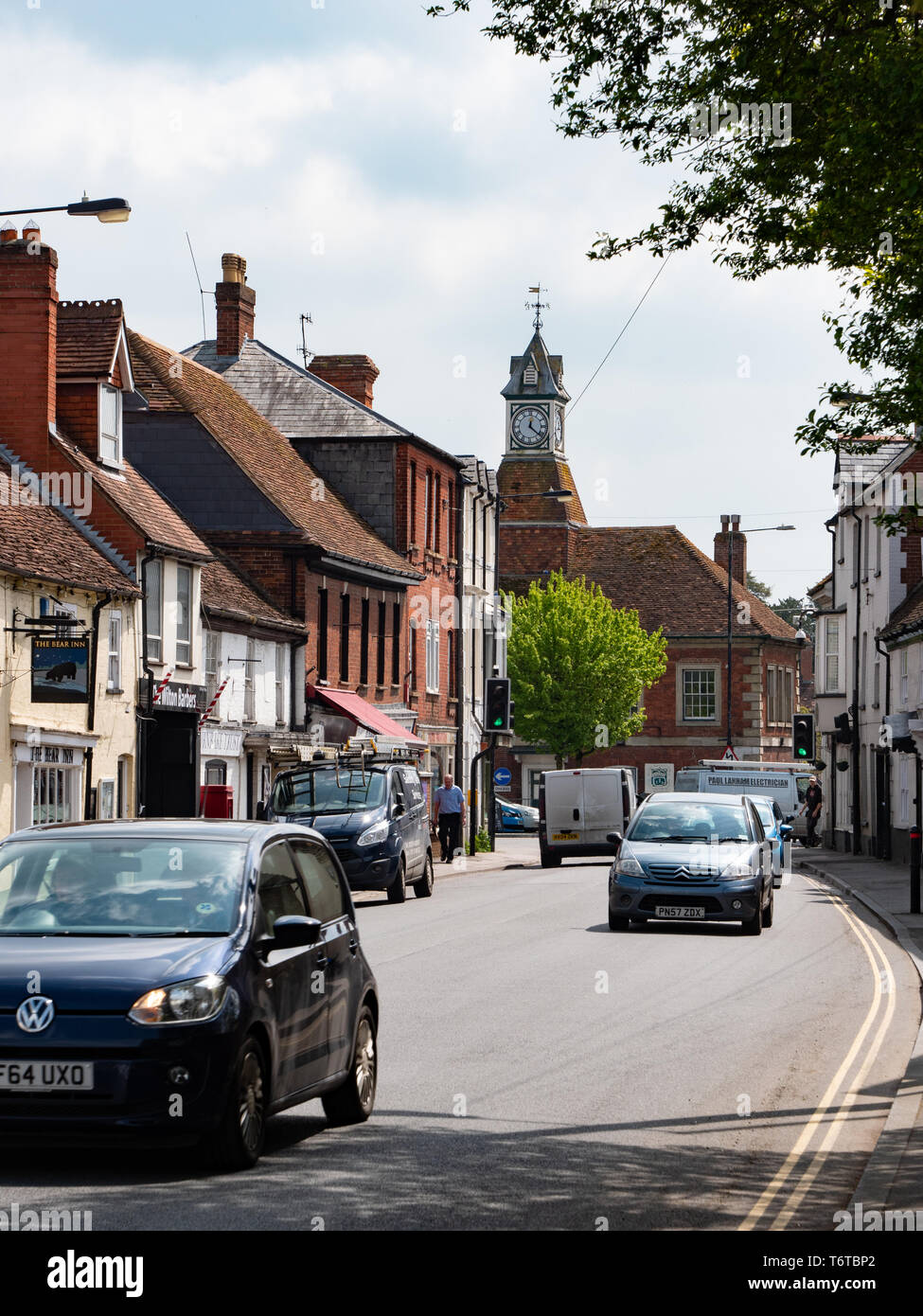 Wilton village wiltshire hi-res stock photography and images - Alamy