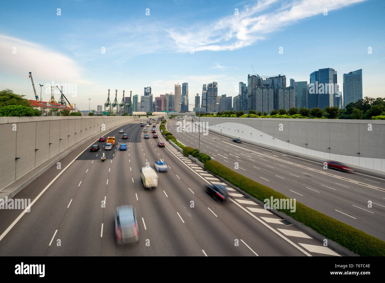 Singapore traffic sign hi-res stock photography and images - Alamy