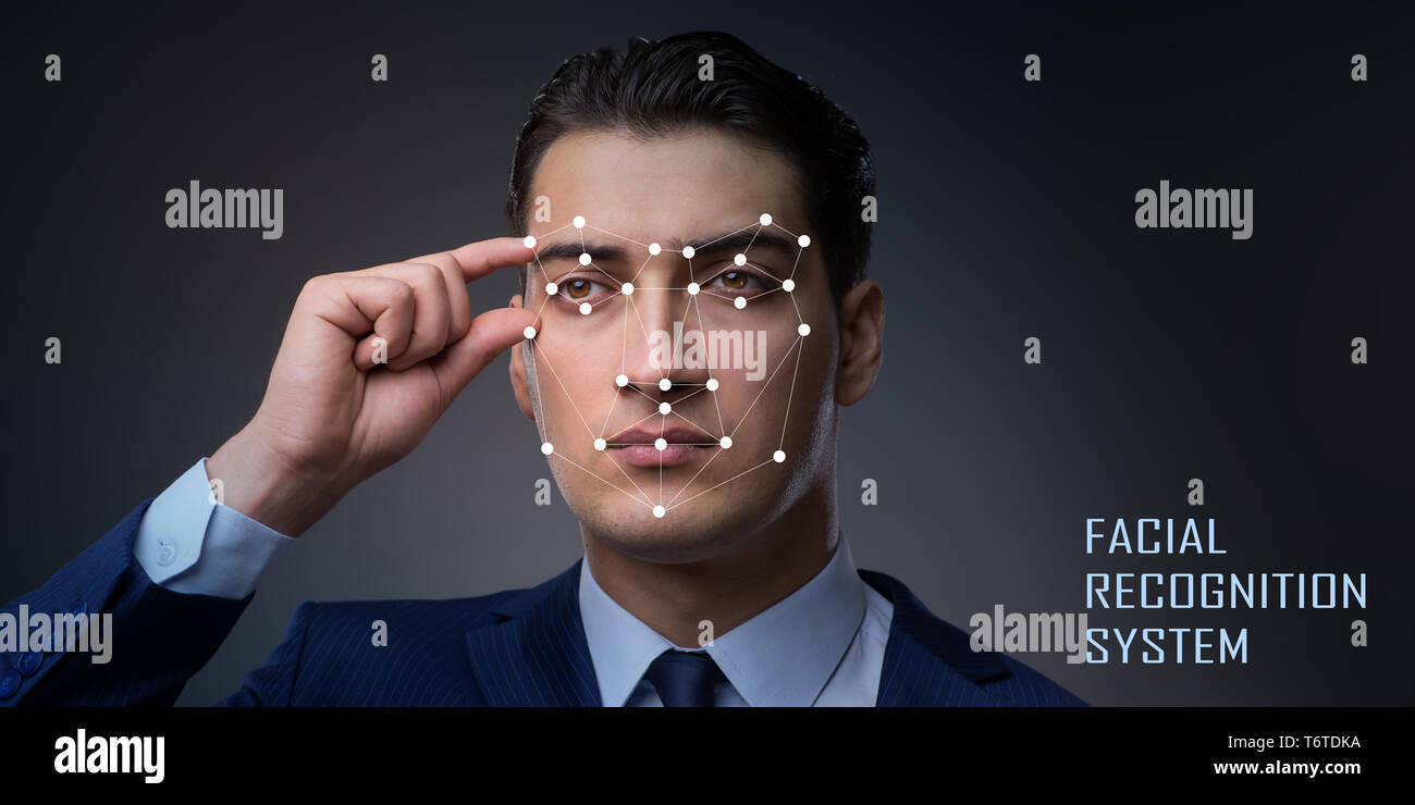 Concept of face recognition software and hardware Stock Photo - Alamy