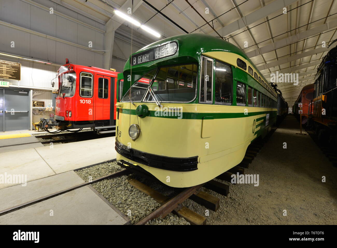 San francisco railway museum hi-res stock photography and images - Alamy