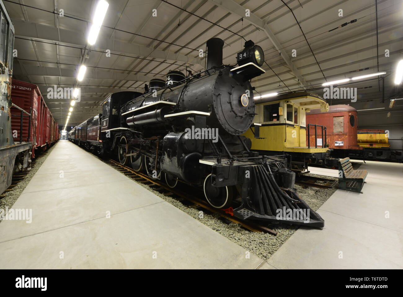 Long boiler steam locomotive hi-res stock photography and images - Alamy