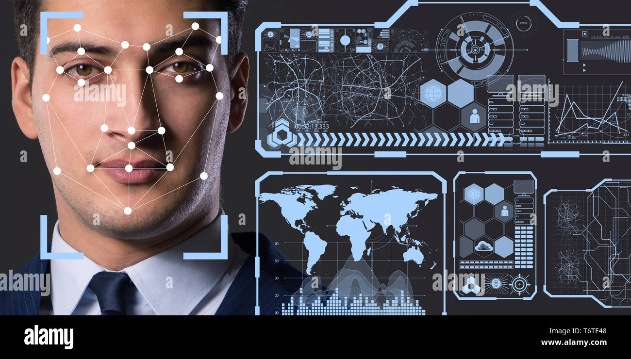 Concept of face recognition software and hardware Stock Photo - Alamy