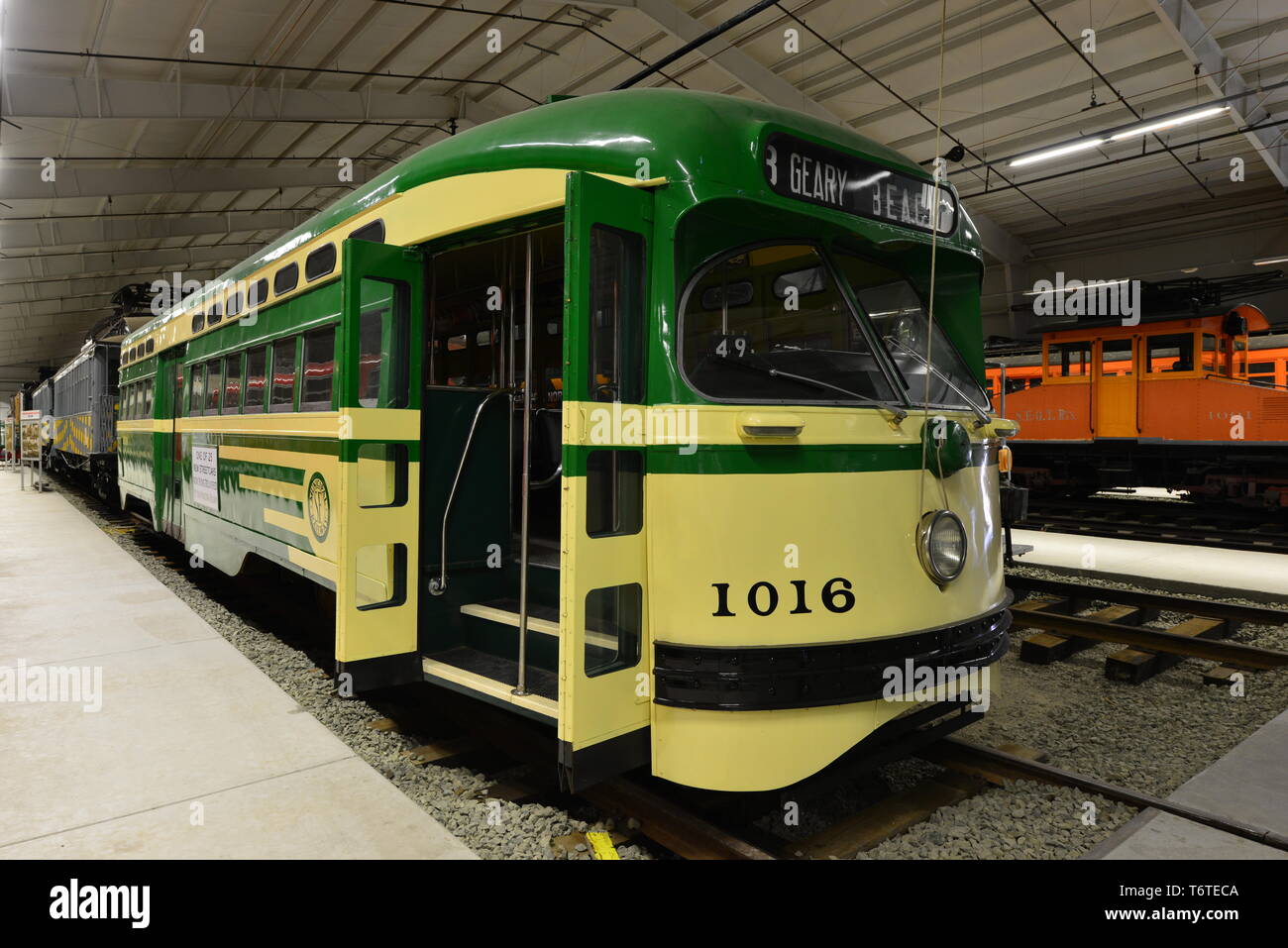 San francisco railway museum hi-res stock photography and images - Alamy