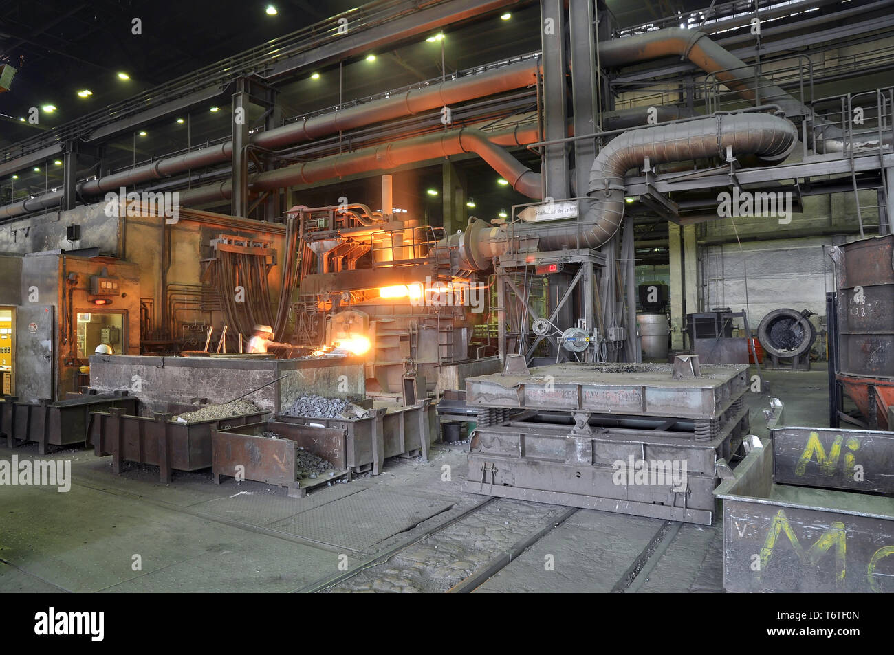 Production of metal components in a foundry - Equipment and ...