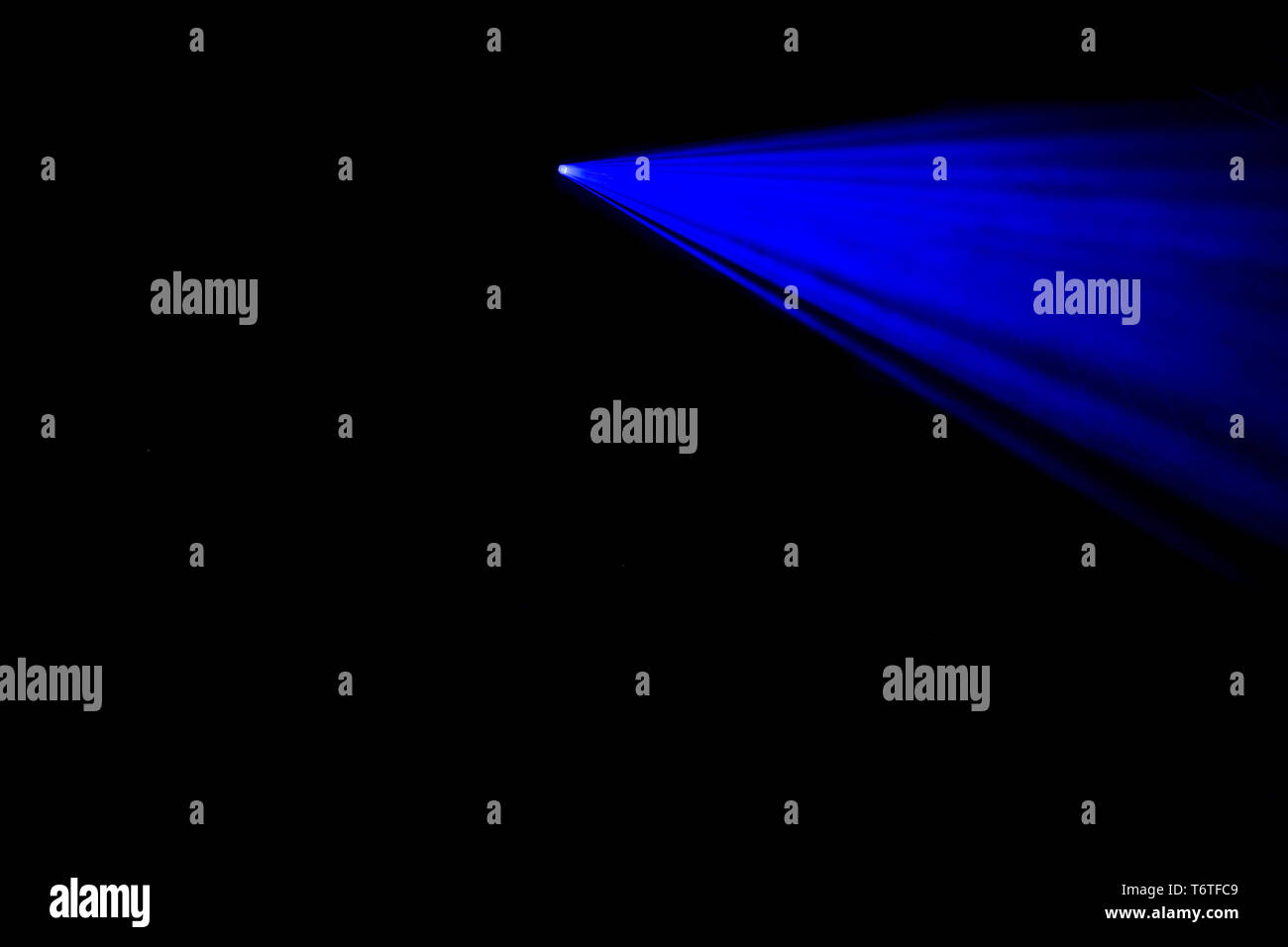 Blue laser beams hi-res stock photography and images - Alamy
