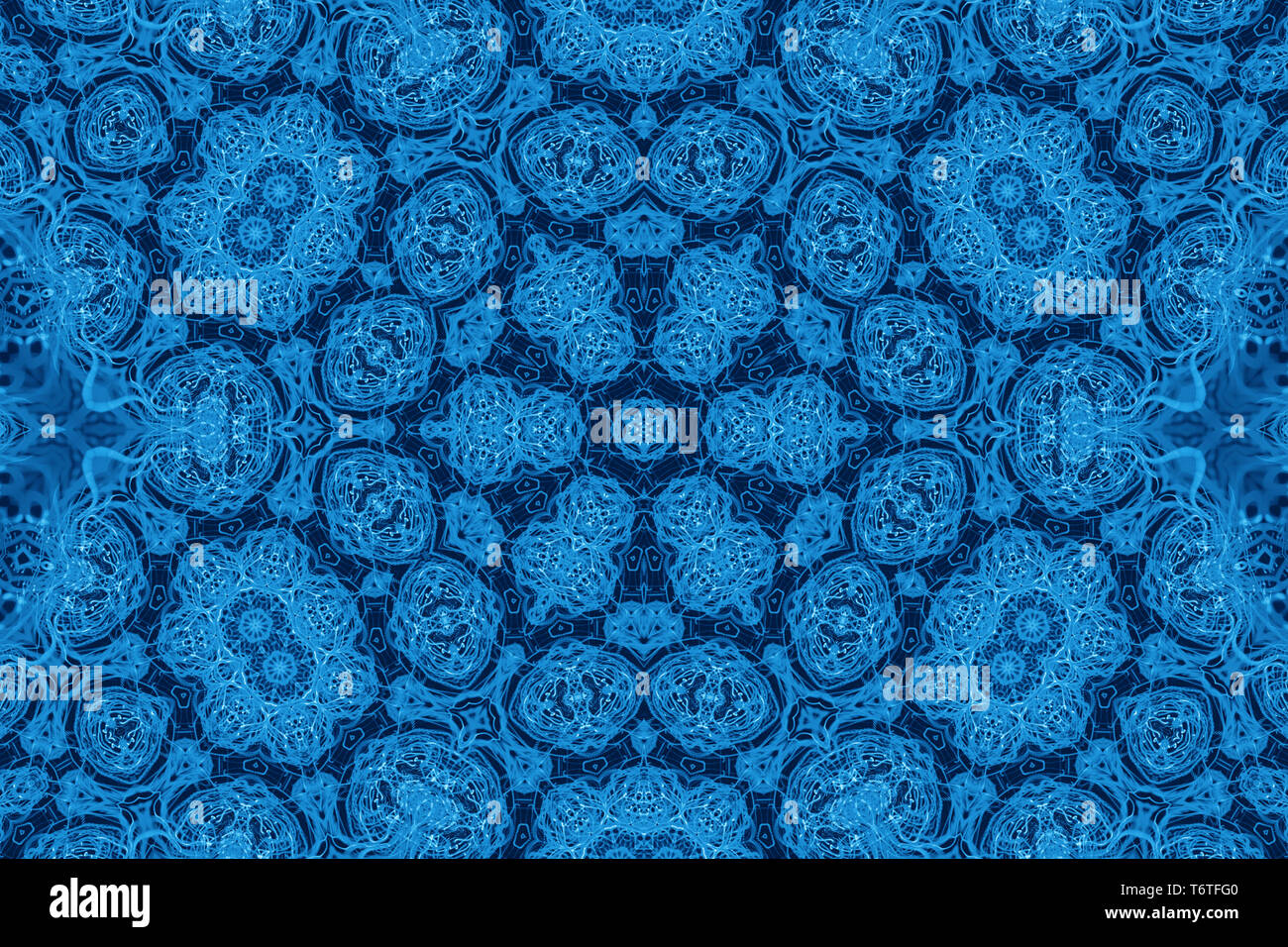 Background with abstract blue pattern Stock Photo - Alamy