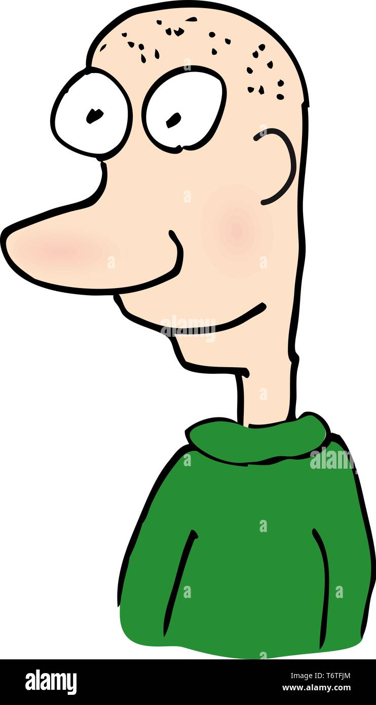 Comic face. Hand-drawn illustration Stock Vector Image & Art - Alamy