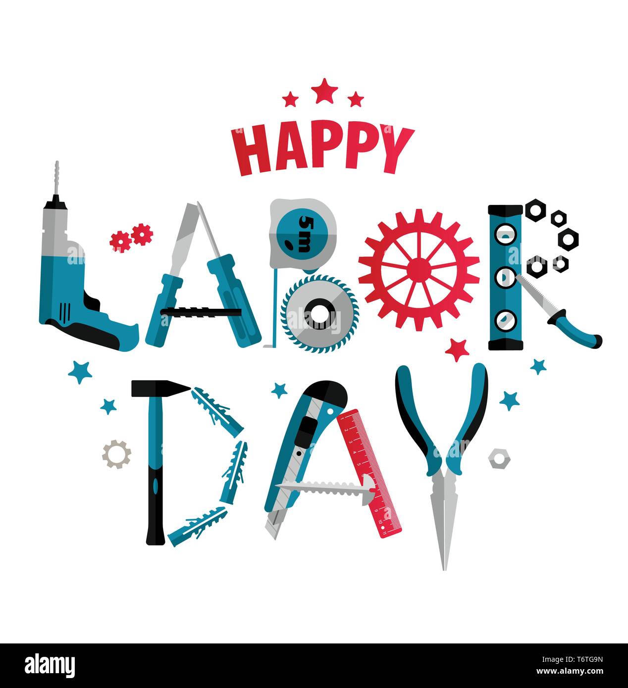 3 september Labor Day Poster or Banner. Vector Illustration Stock ...