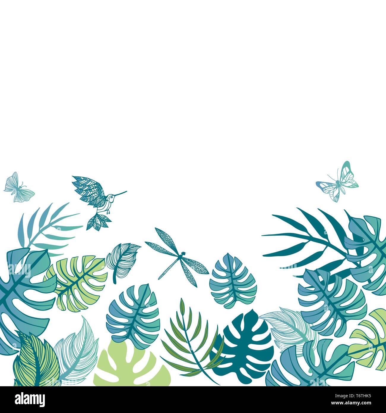 Sweet summer illustration doodles full vector background Stock Vector ...