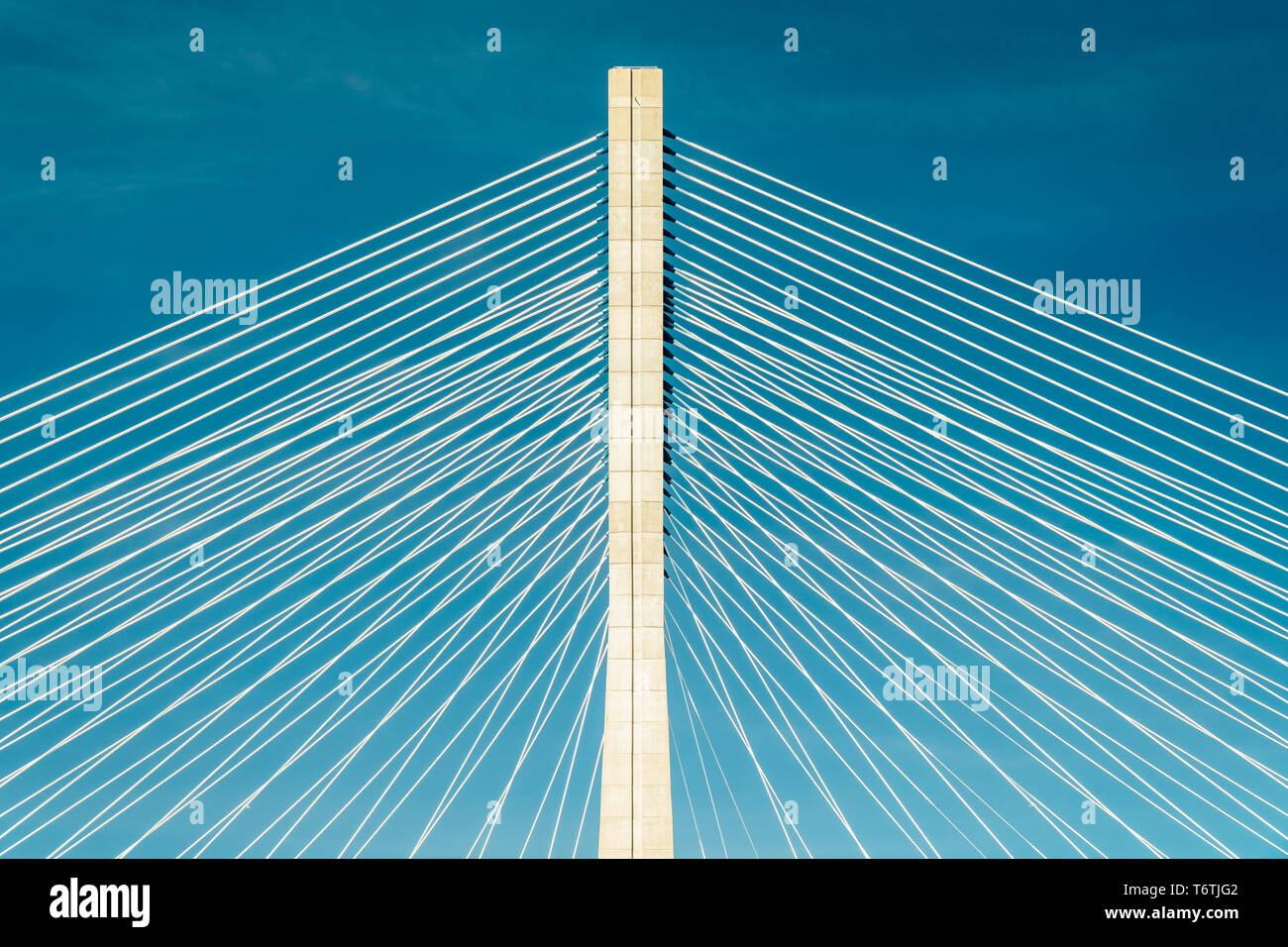 Architectural Details Of 25 de Abril Bridge (25th April Bridge) In ...