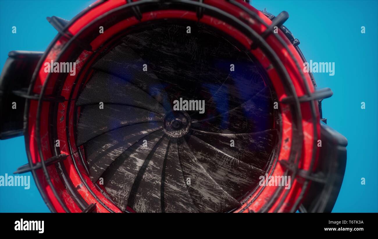 jet engine turbine parts Stock Photo - Alamy