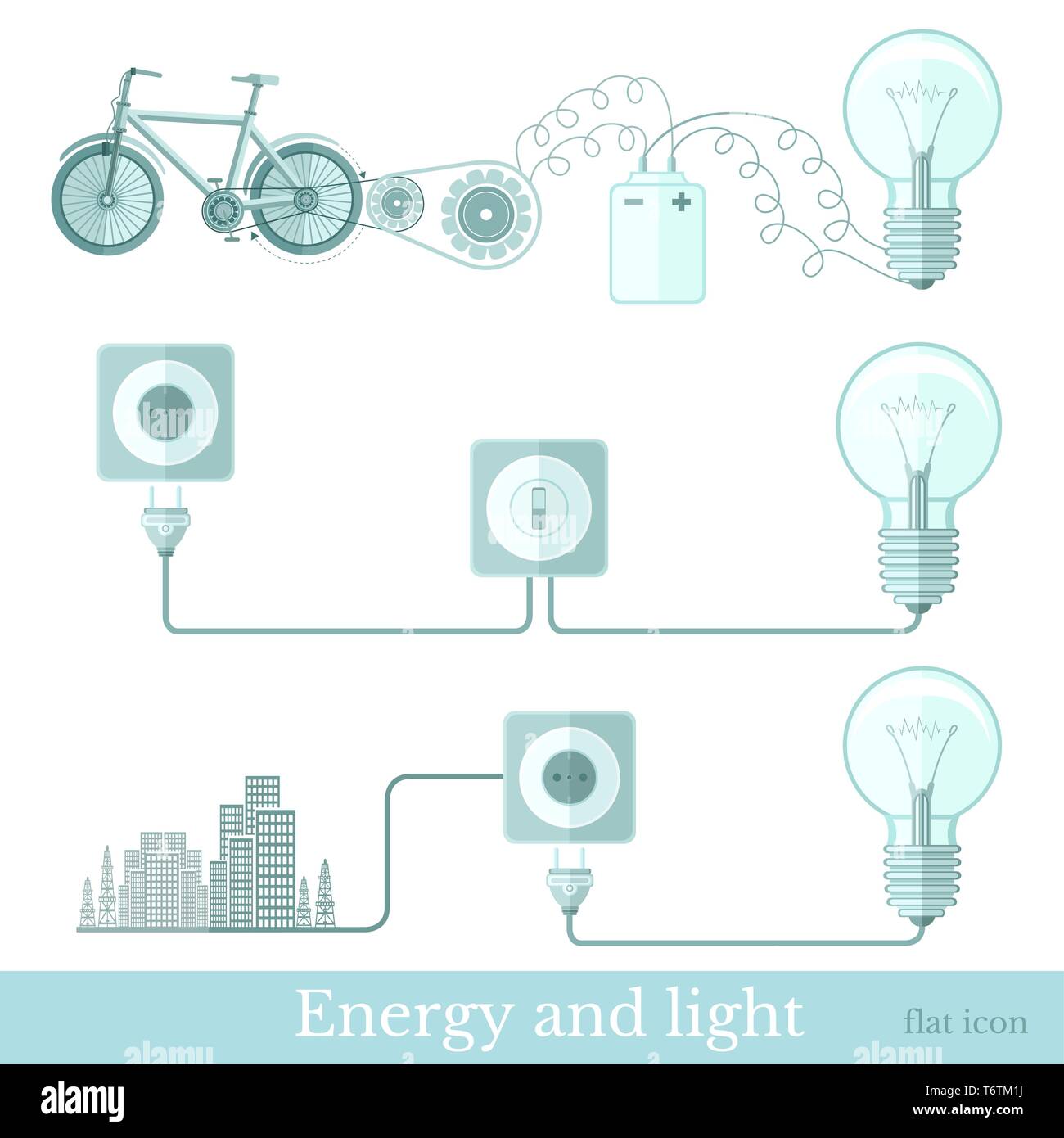 Schematic bike hi-res stock photography and images - Alamy
