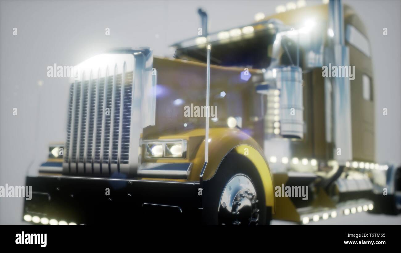 American lorry hi-res stock photography and images - Alamy