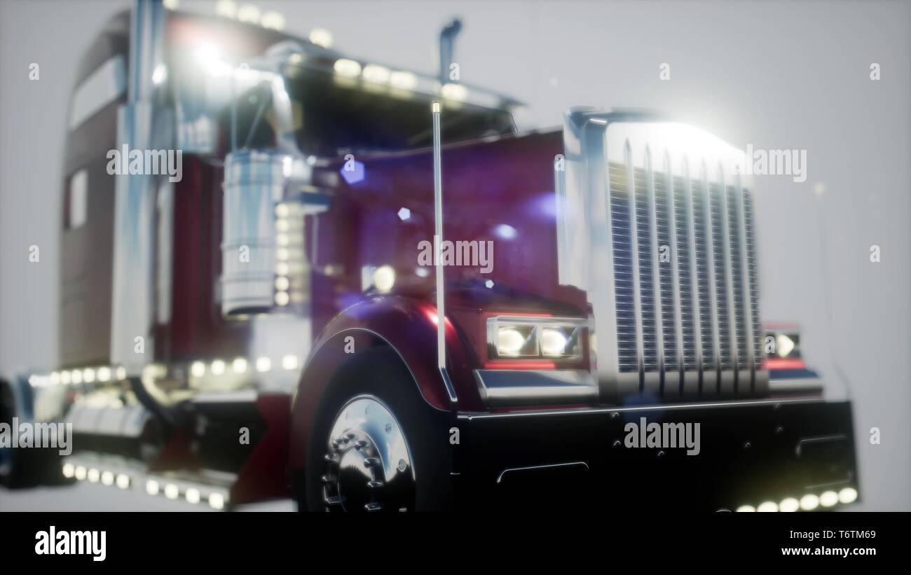 American lorry hi-res stock photography and images - Alamy