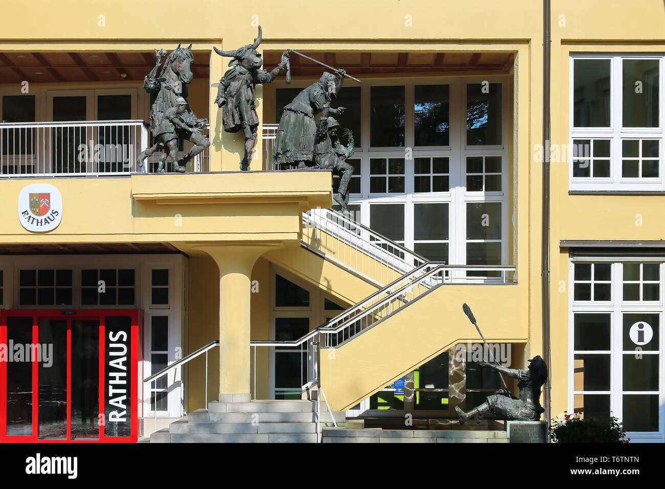 sights of the city of Sonthofen Stock Photo - Alamy