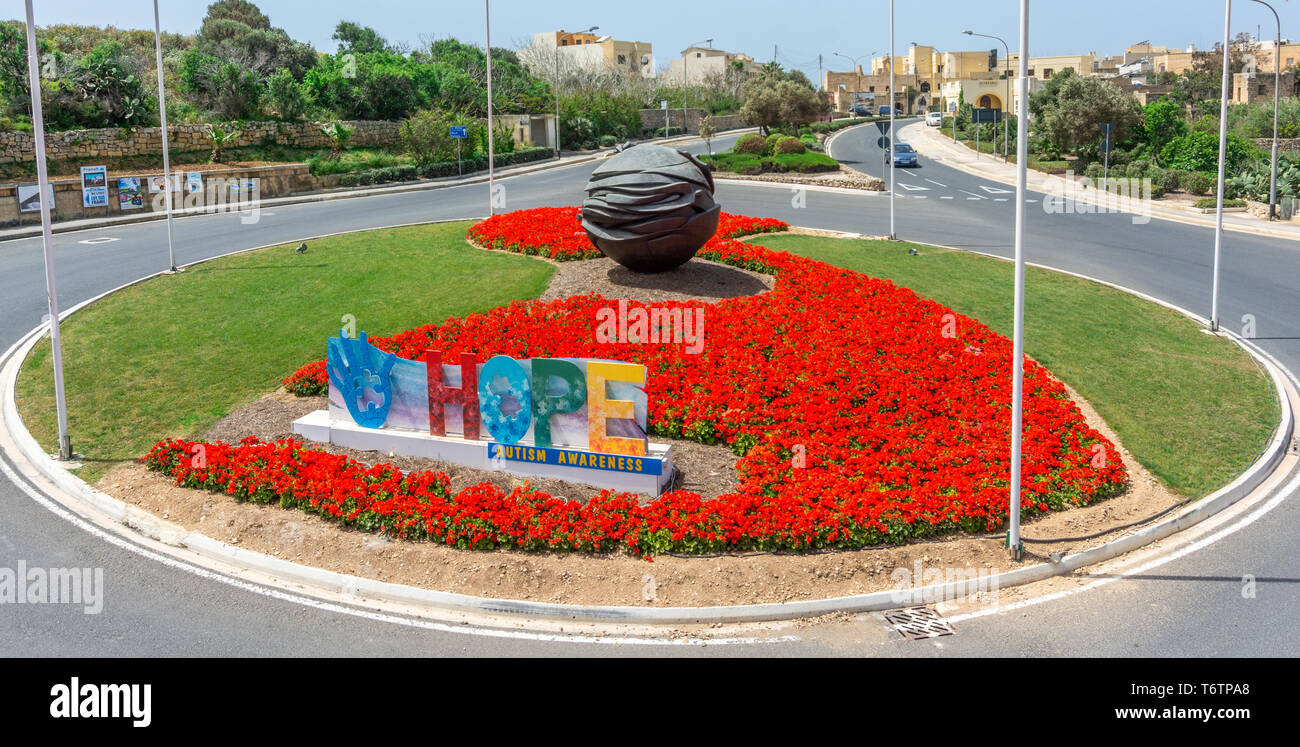 Autism day hope and awareness Stock Photo - Alamy