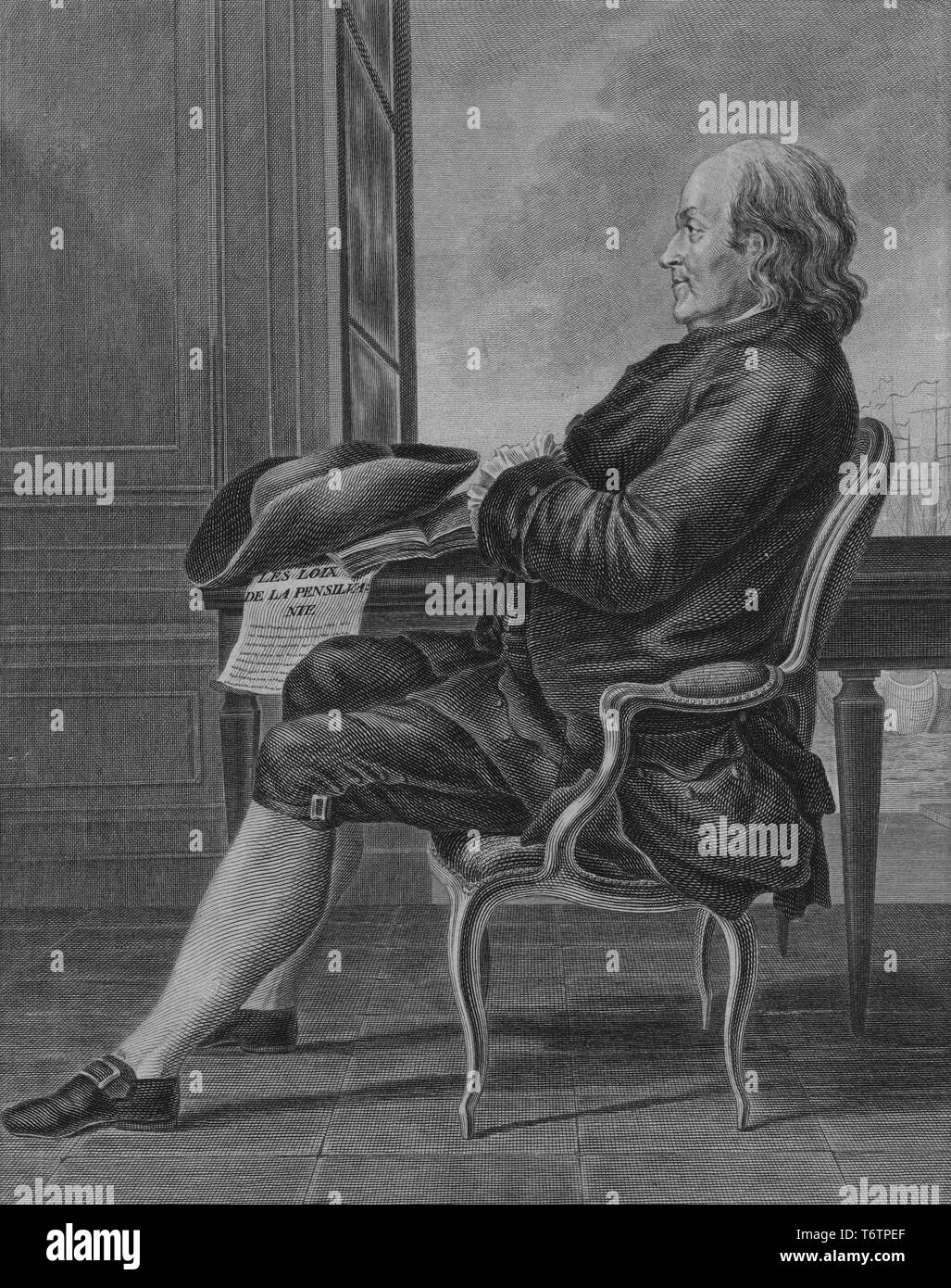 Benjamin franklin 1700s hi-res stock photography and images - Alamy