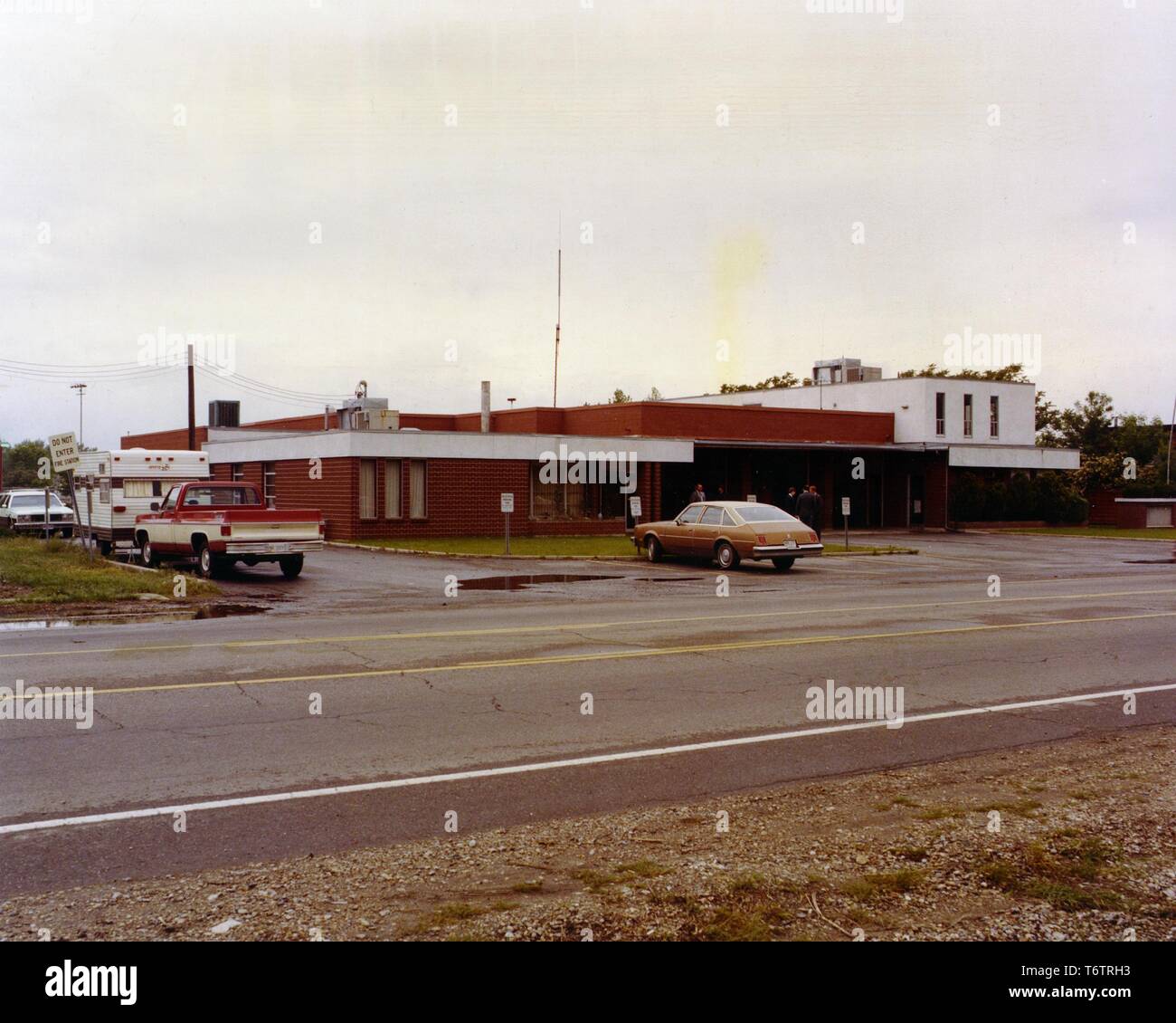 Exterior view of salt lake county fire station number hi-res stock ...
