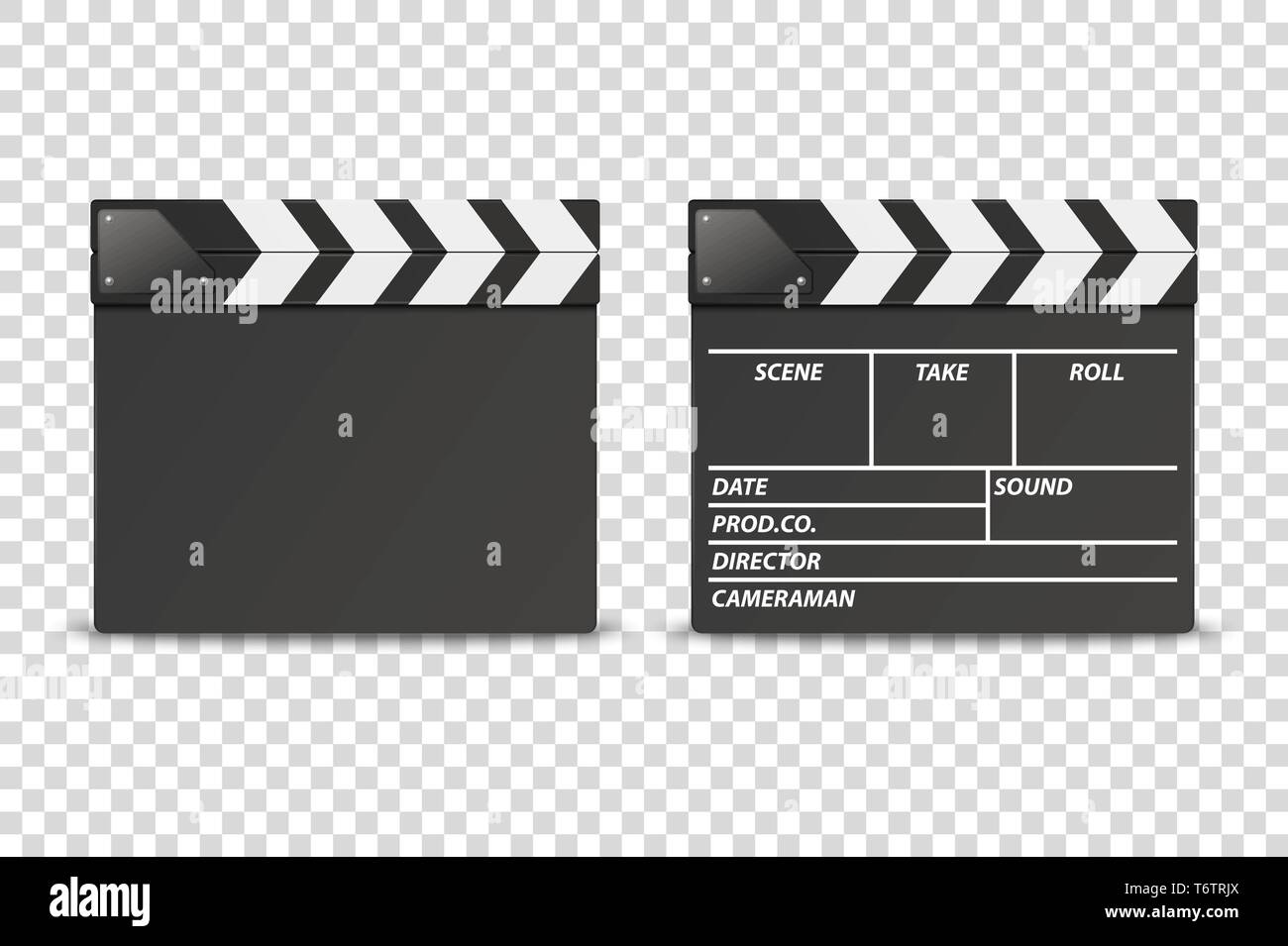 Film set production clapperboard hi-res stock photography and images ...