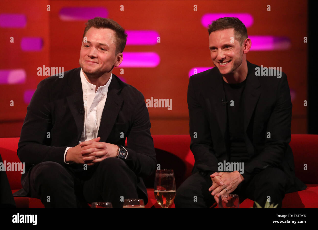 Taron egerton jamie bell hi-res stock photography and images - Alamy