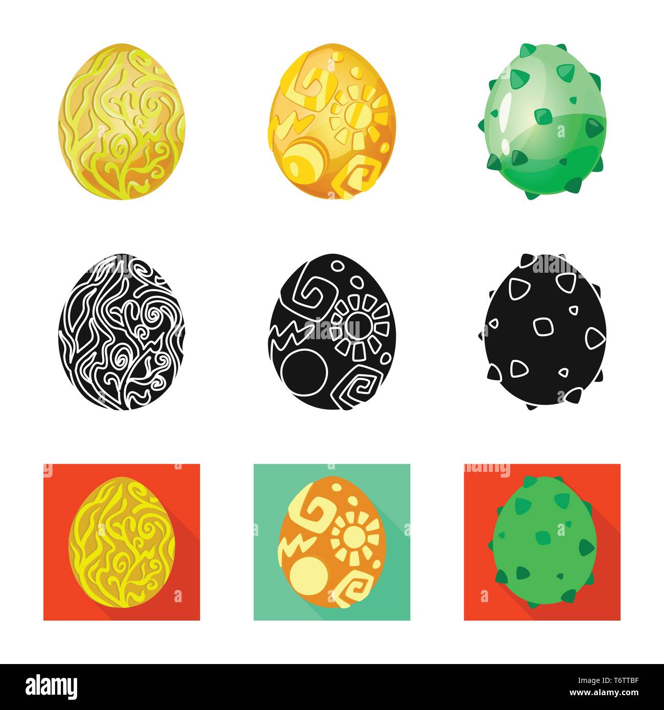 Gold dinosaur Cut Out Stock Images & Pictures - Alamy