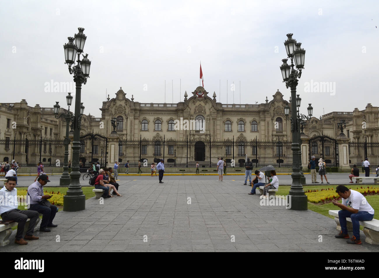 Lima main square hi-res stock photography and images - Alamy